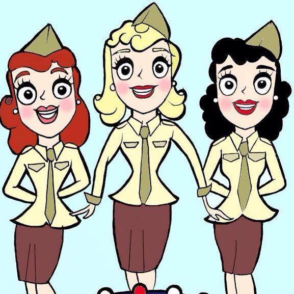 D-Day anniversary with Ritzy Belles on the Lady – Lady Daphne